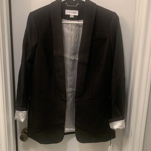 Calvin Klein | Jackets & Coats | Calvin Klein Contrast Lining Long ...